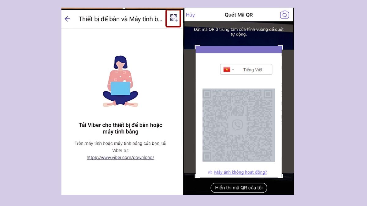 Hướng dẫn cách đăng nhập Viber Web trên máy tính đơn giản